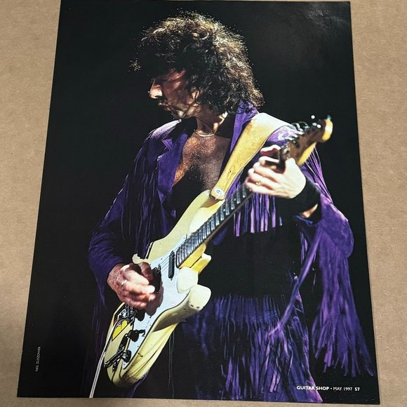 Vintage | Art | Ritchie Blackmore Of Deep Purple Rainbow 997 Music ...
